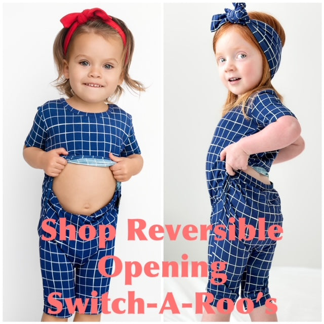 Switch-A-Roo | Reversible Opening Rompers ☀️ – Ready Set Romper